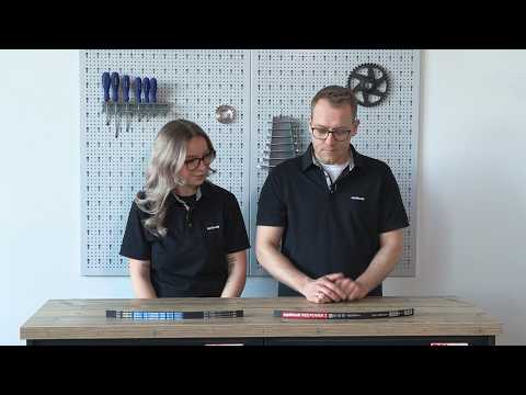 Wrapped vs. raw edge V‑belts | Optibelt \