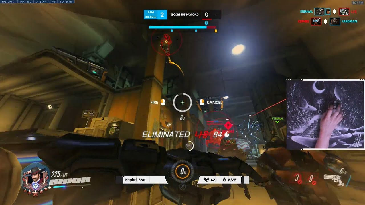 6 Rank 21k Dmg Gale Soldier 76 Cassidy Gameplay Overwatch Season 36