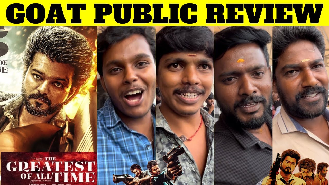 THE GOAT PUBLIC REVIEW | THE GOAT REVIEW | THE GOAT MOVIE REVIEW # ...