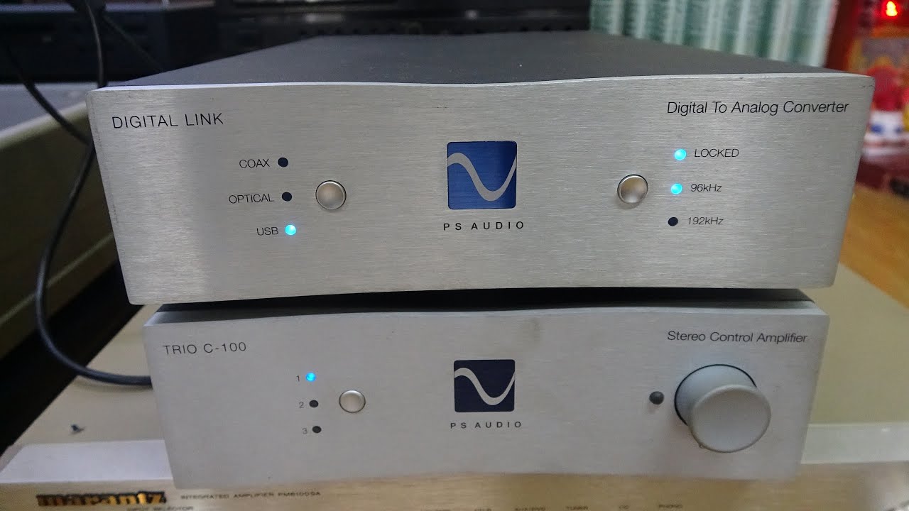 khui hàng TEST trực tiếp Ampli và DAC HI END Mỹ PS AUDIO TRIO C100 VÀ ...