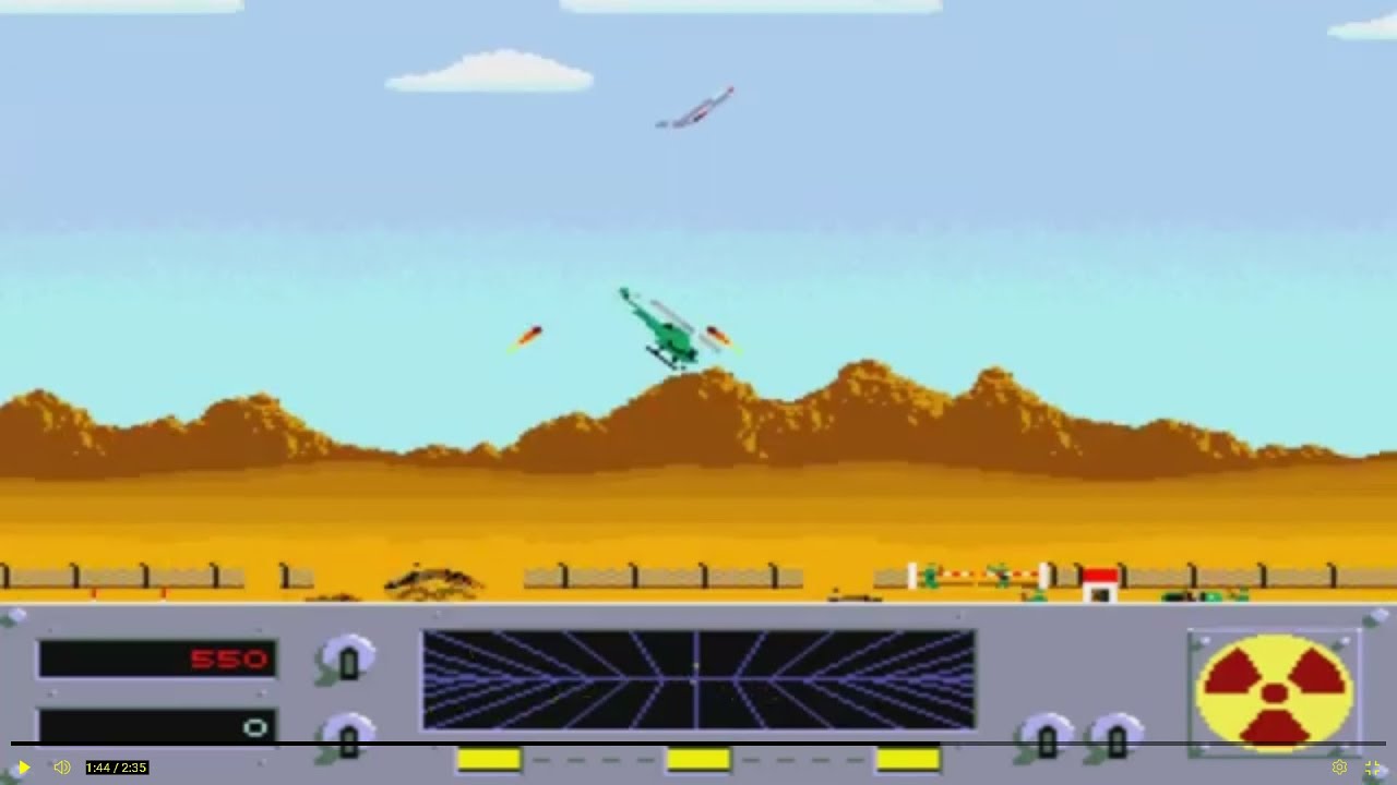 ARCADE MACHINES MAME DANGER ZONE 1986 CINEMATRONICS - YouTube