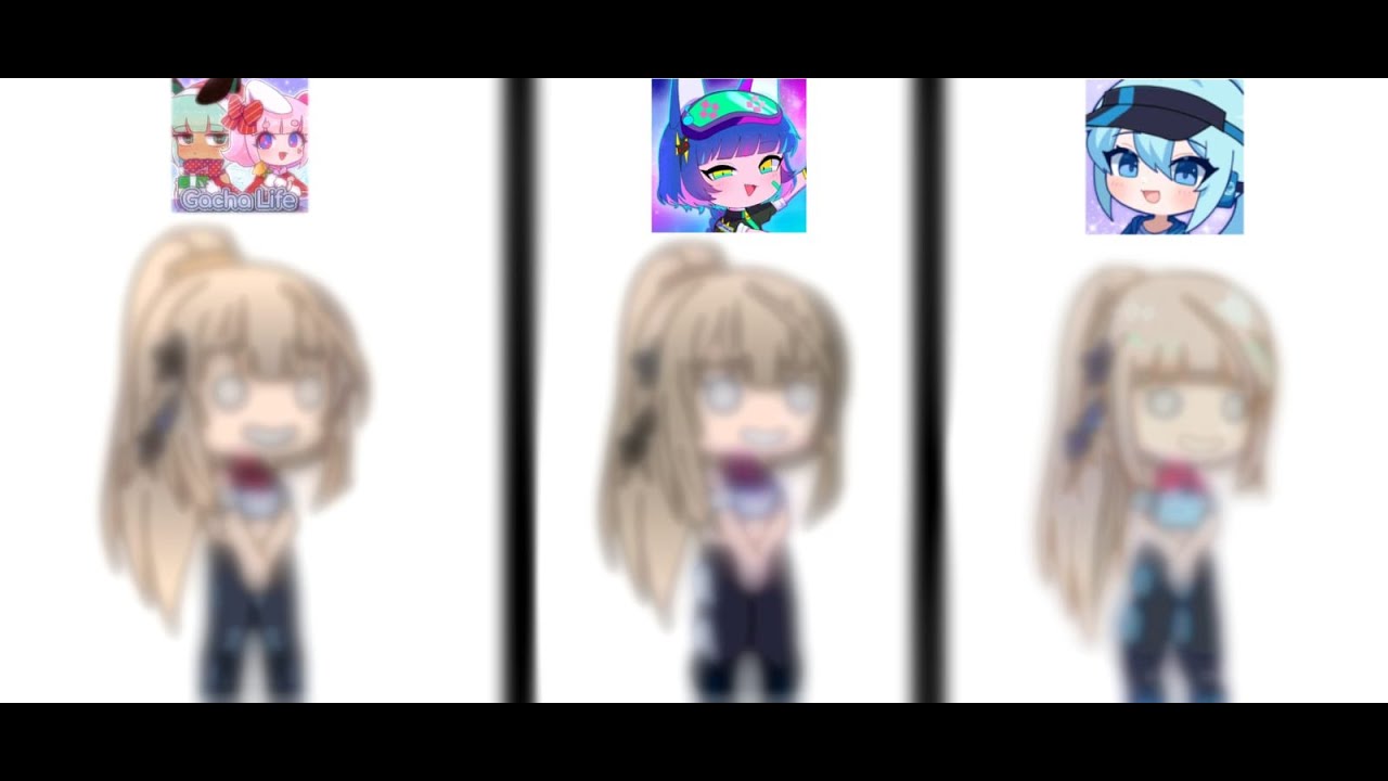 Different gacha styles || GL2, GC, GL || My first animation😅 - YouTube