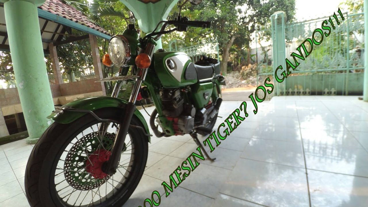 #12 CB 200 MESIN TIGER, MOTOR HEREX? - YouTube