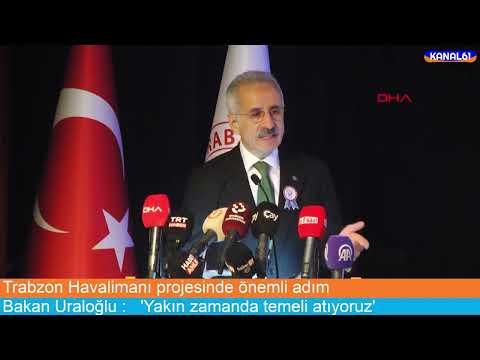 Trabzon Havalimanı projesinde önemli adım! Bakan Uraloğlu duyurdu  'Yakın zamanda temeli atıyoruz'