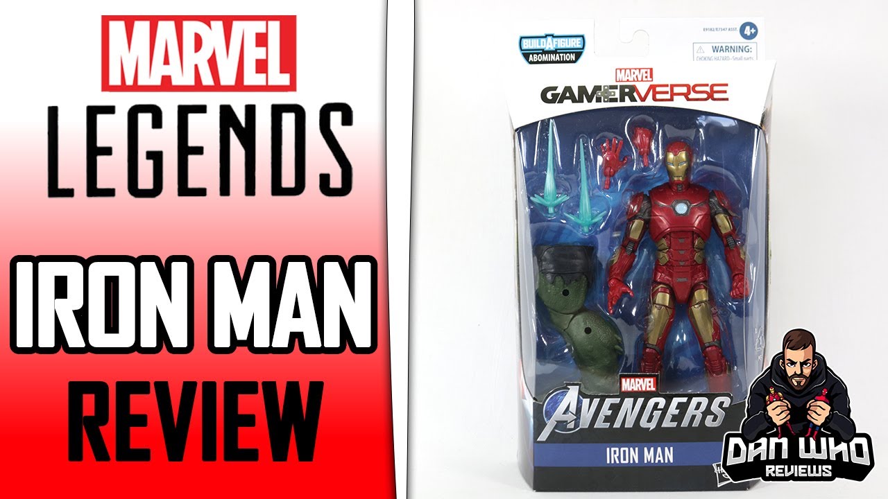 Marvel Legends Iron Man Gamerverse Avengers (Abomination BAF) Review ...