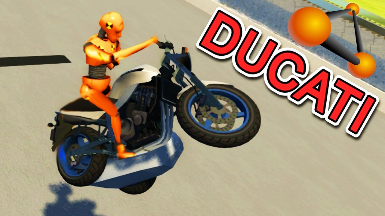 BeamNG Drive Bike Insane Crash Testing - YouTube
