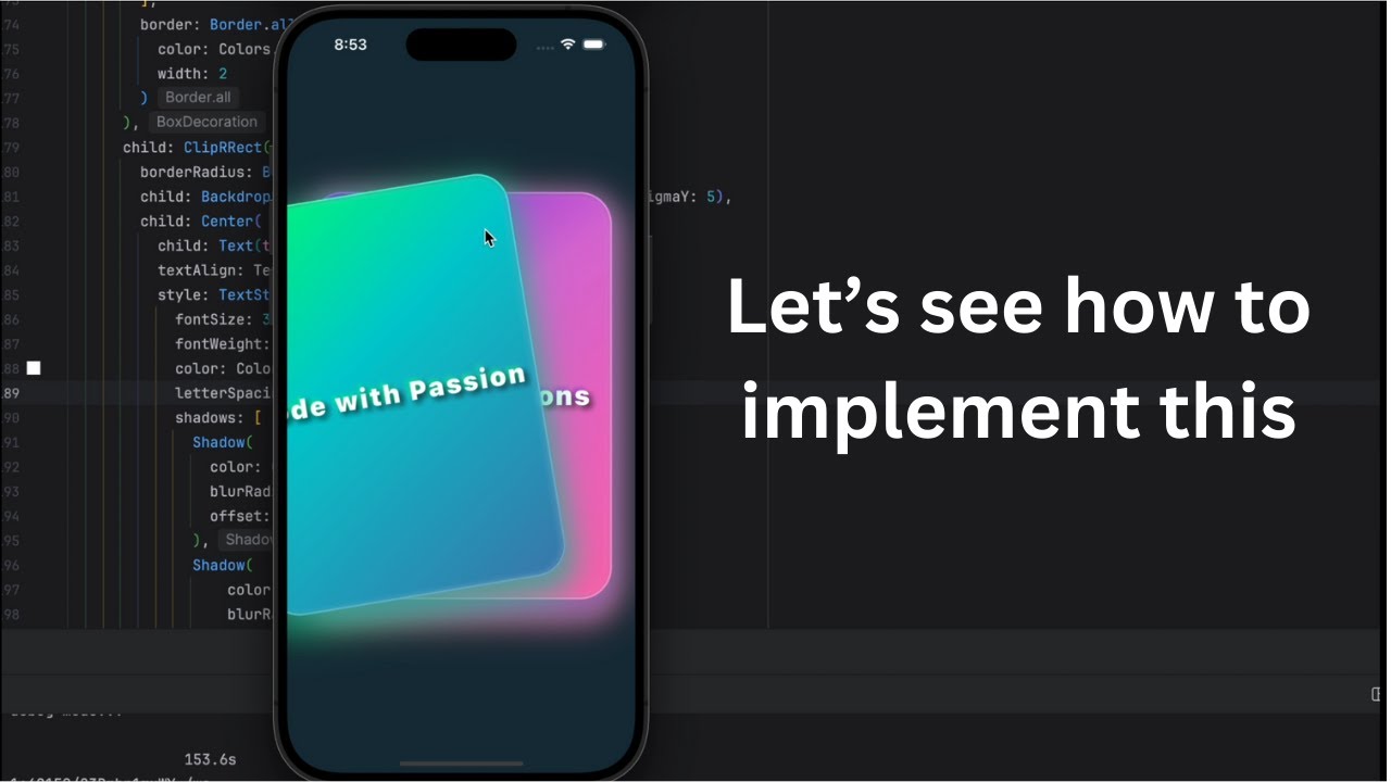 Build a Stunning Flutter Swipe Card Animation | Full Tutorial | Code ...