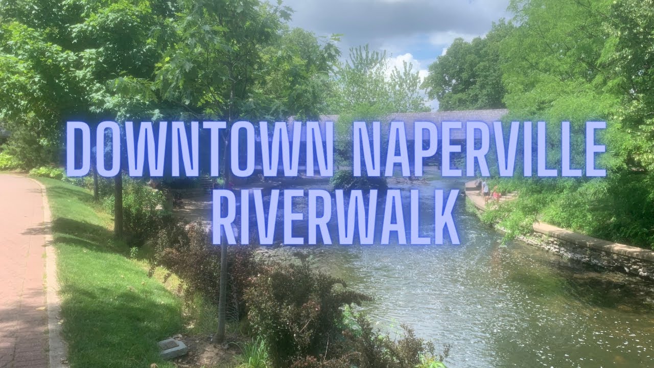 What is there to do at the Naperville Riverwalk? - YouTube