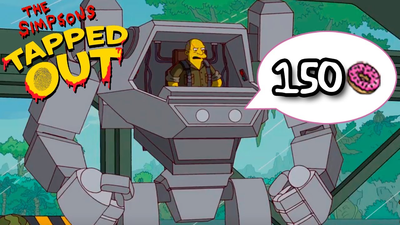 The Simpsons: Tapped Out - Mecha-Chalmers - Premium Character ...