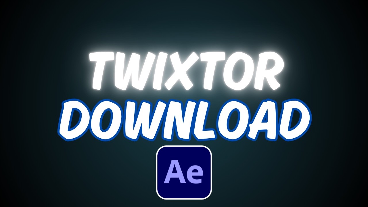How to Download Twixtor For After Effects (DEMO VERSION) - YouTube