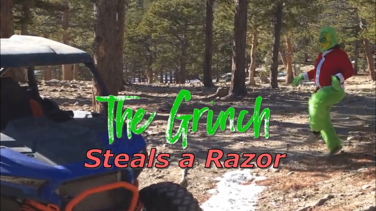 The Grinch stole a polaris razor from Backbone Adventures - YouTube