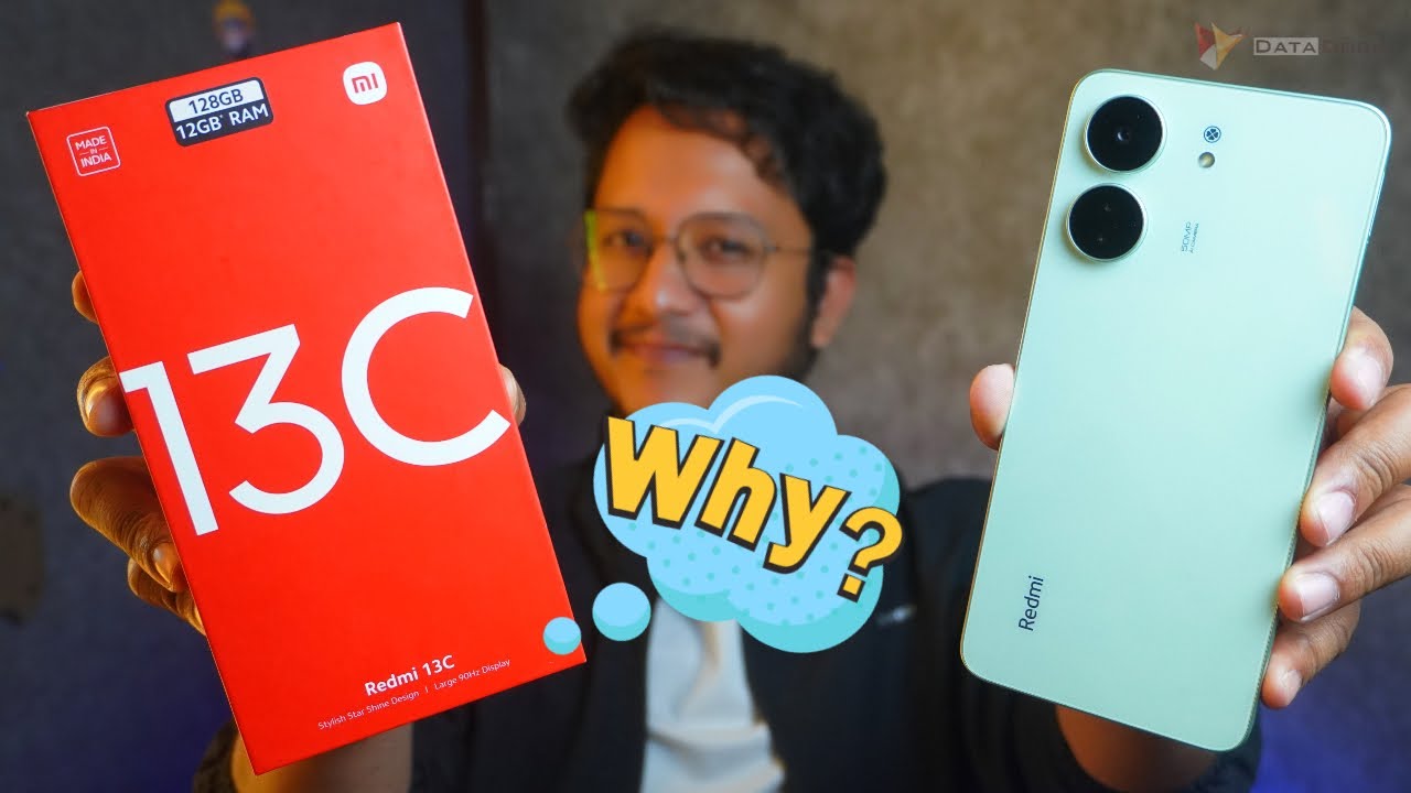 Redmi 13C 4G Unboxing & Review with Pros & Cons #datadock - YouTube