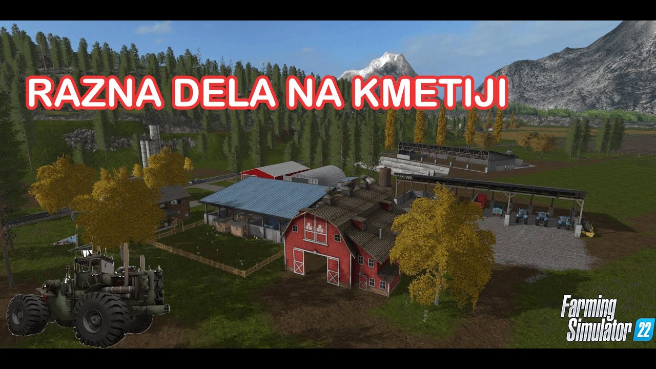 FARMING SIMULATOR 11 orginal mapa - YouTube