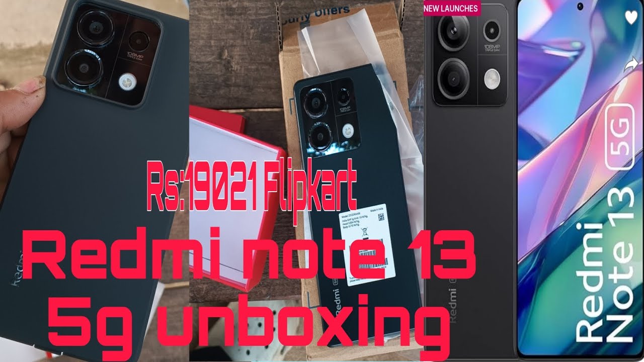 Redmi note 13 5g unboxing ll mobile unboxing ll New version ll 5g ...