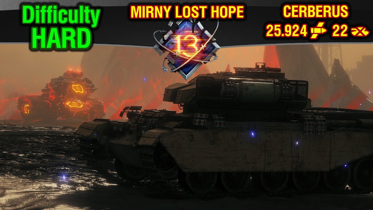 World of Tanks || Mirny Lost Hope 2023 - Difficulty: HARD - YouTube