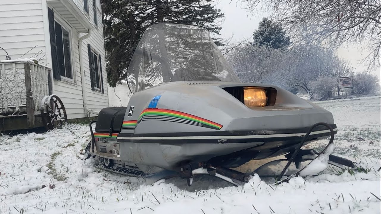 FIRST SNOW ON THE GROUND OF 2022 Running the John Deere TrailfireLX ...