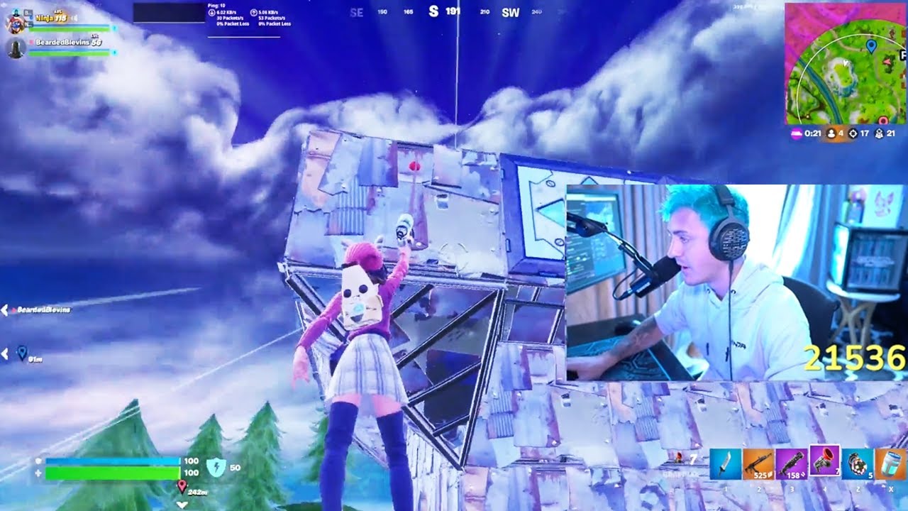 Ninja Has So Many Hours On Fortnite, He Can Predict The Future! - YouTube