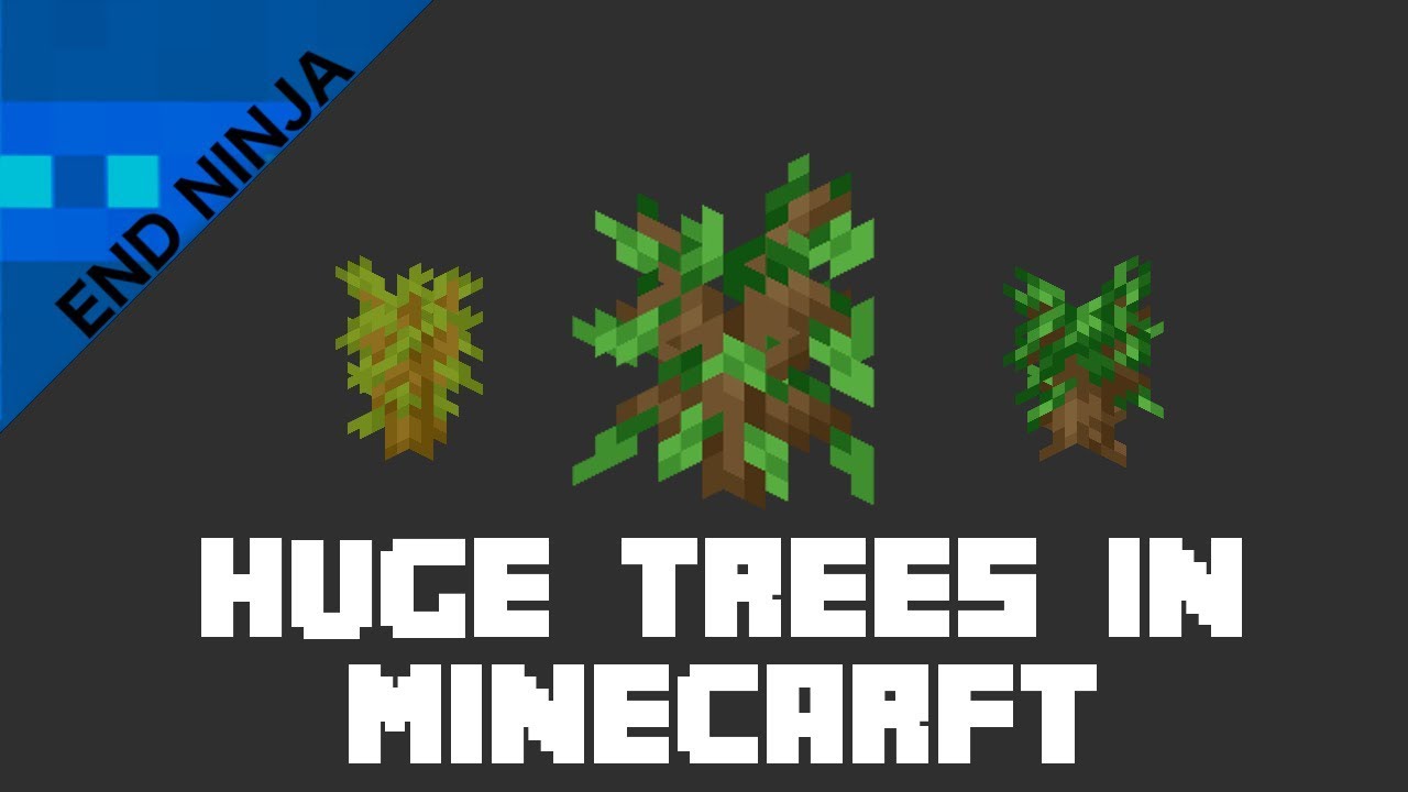 How To Grow Huge Trees In Minecraft!!! - YouTube