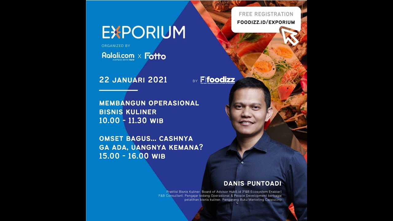Exporium Webinar Series - "Sales bagus… cash ga ada, uangnya kemana ...