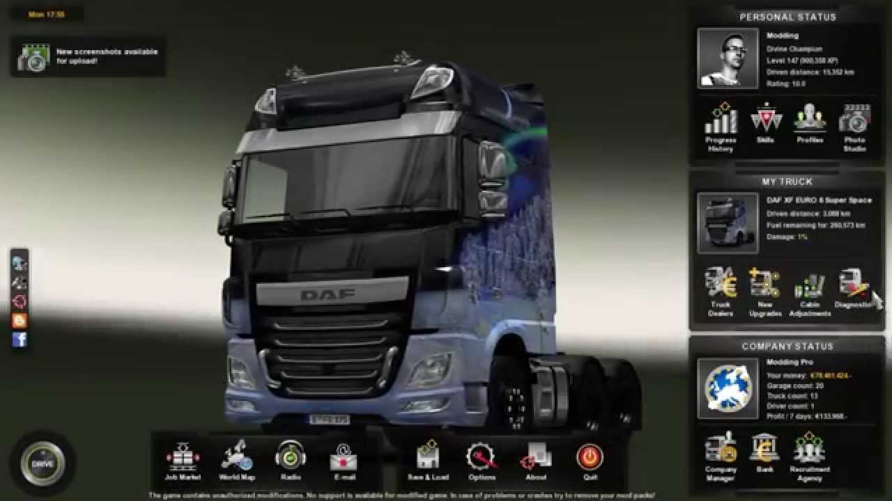 ETS2 Mods: 50 000 liters fuel tank - YouTube