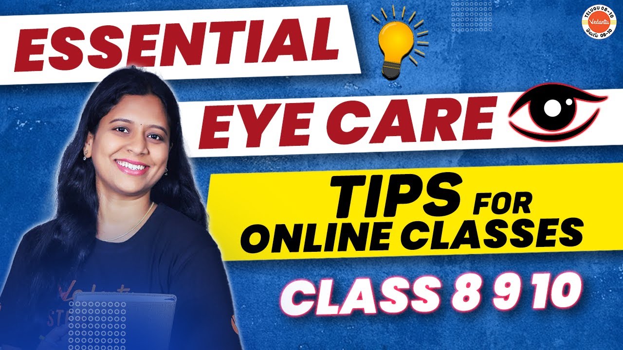 Essential EYE CARE Tips for ONLINE CLASSES | Class 8 9 10 ...
