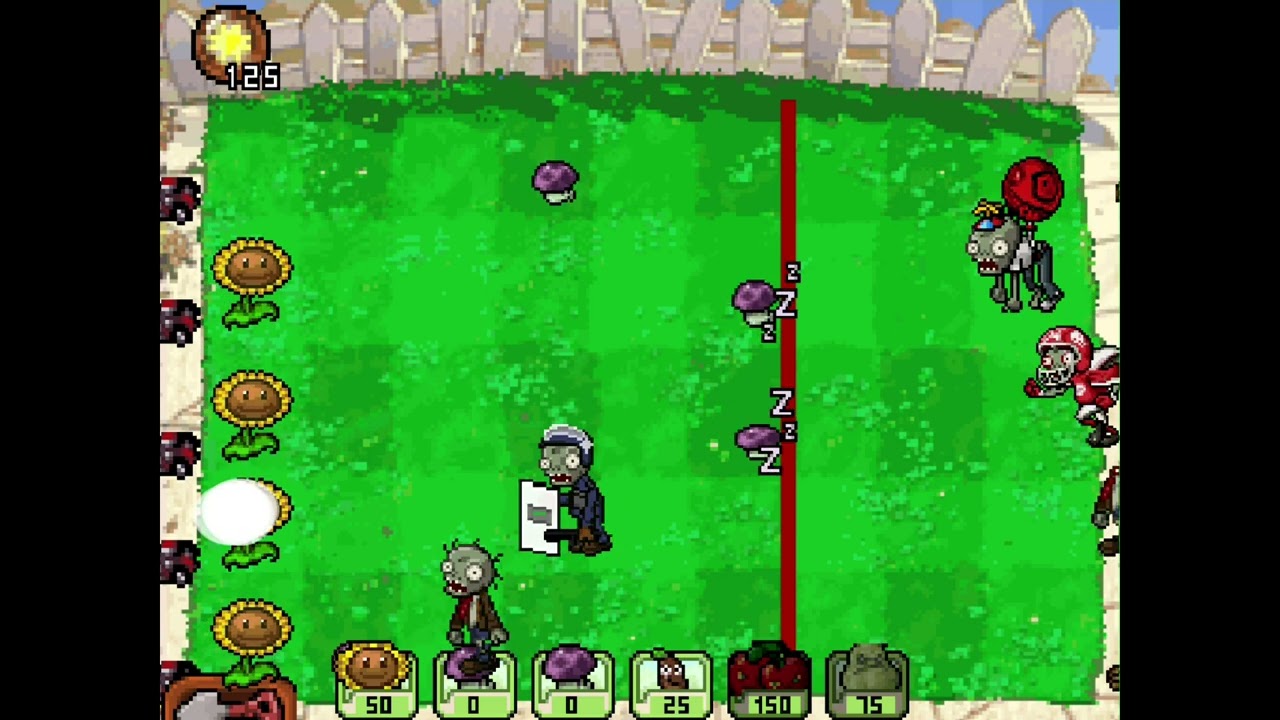 PvZ Project DS random level beaten - YouTube