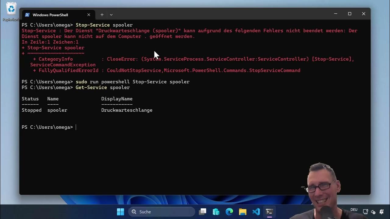Windows 11: Mit sudo PowerShell Befehle (Cmdlets) ausführen - YouTube