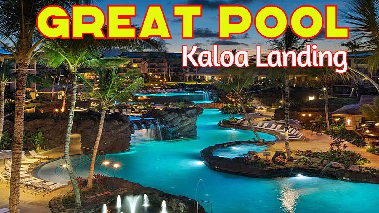 Kaloa Landing Pool - YouTube
