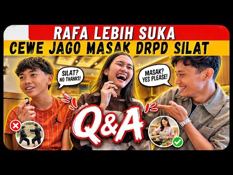 CEWE JAGO MASAK VS JAGO SILAT ⁉️ PILIHAN RAFA DI LUAR EKSPEKTASI 🤣