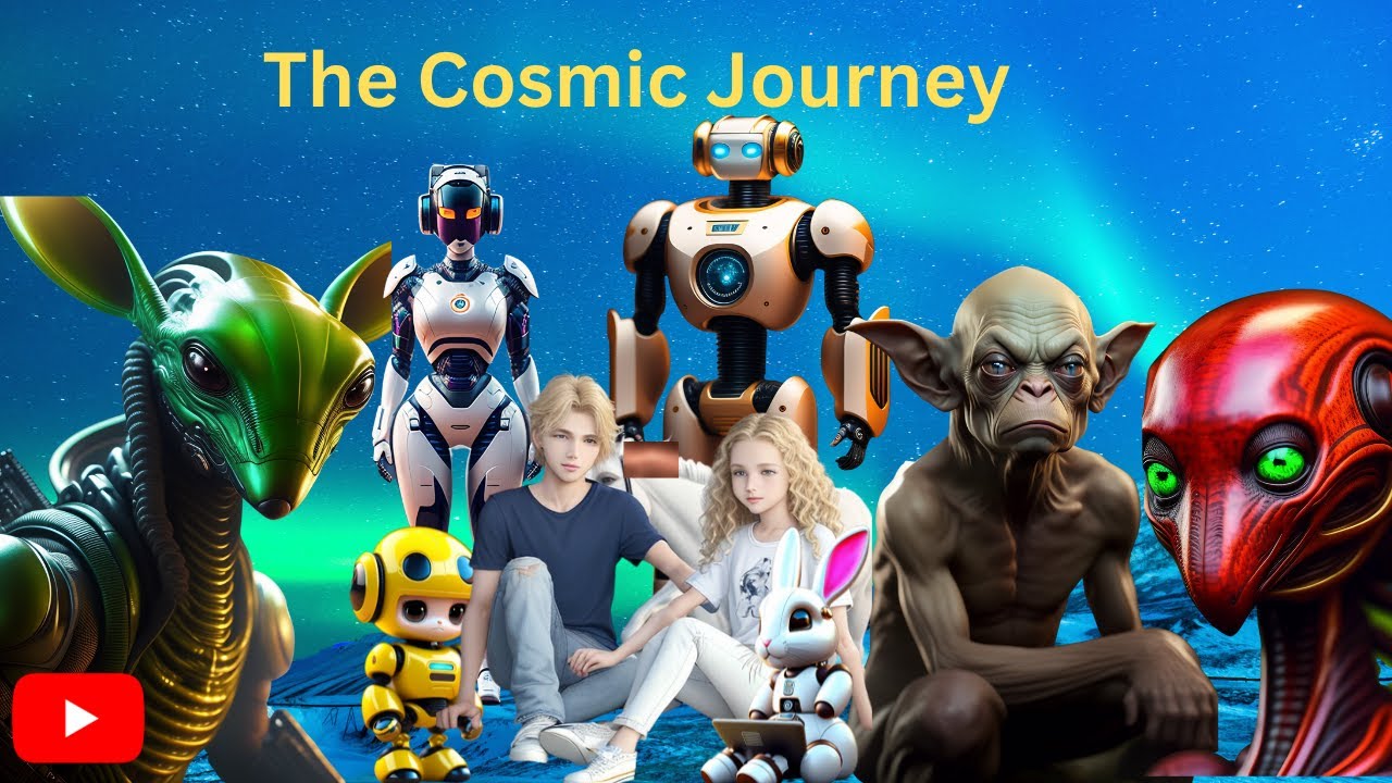 The Cosmic Journey | Kids Animated Adventure Story #BedtimeStories # ...