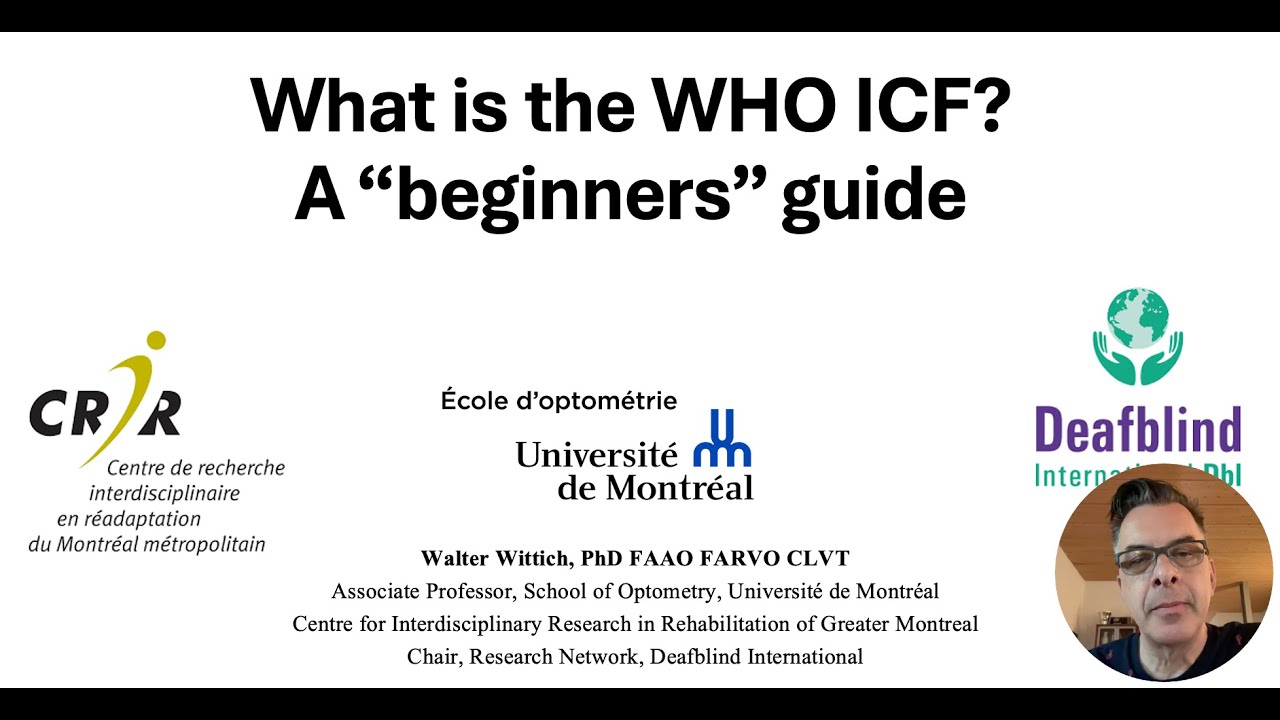What is the WHO ICF?A “beginners” guide - YouTube