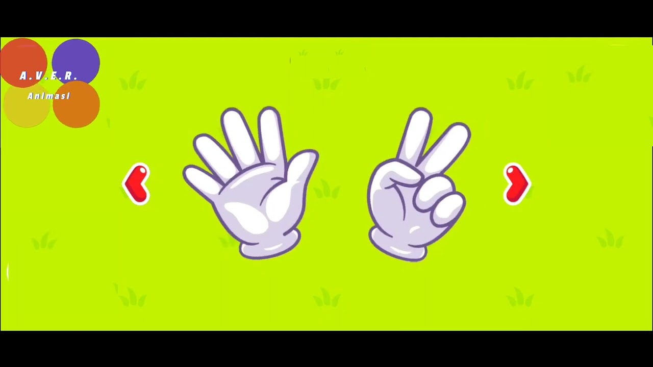 belajar simbol angka menggunakan jari - YouTube