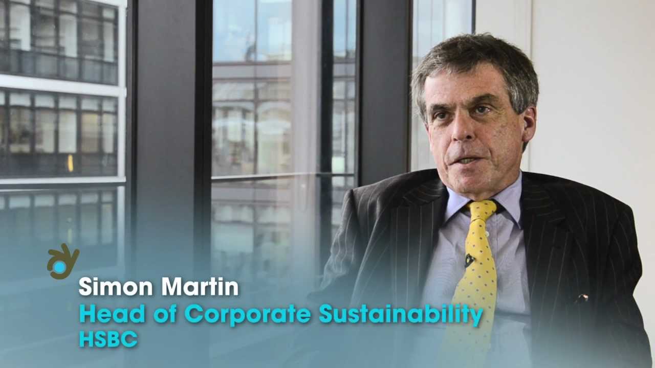 HSBC - Simon Martin on sustainability - YouTube