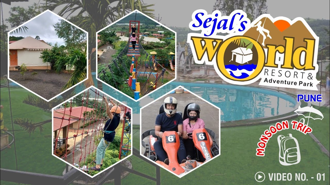 🏡 Sejal World Resort Pune 🌴 | Big Swimming Pool..🤽 | Full Dhamaal.. 🤟🏻🤩 ...