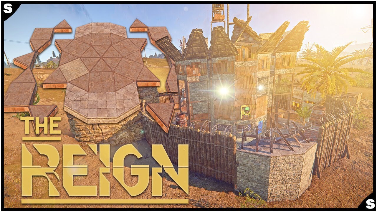 The Reign - INSANE Four Man Snowball Base - RUST Base Design 2022 - YouTube