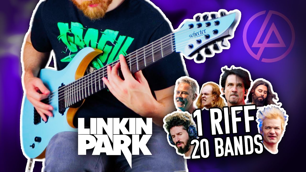 1 Riff 20 Bands - One Step Closer (Linkin Park) - YouTube