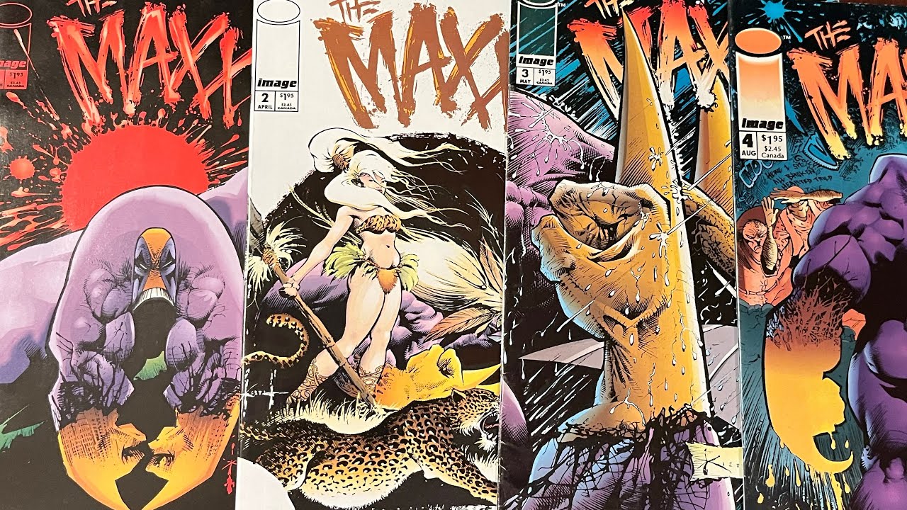 The Maxx 1-4 Sam Keith’s definitive work - YouTube