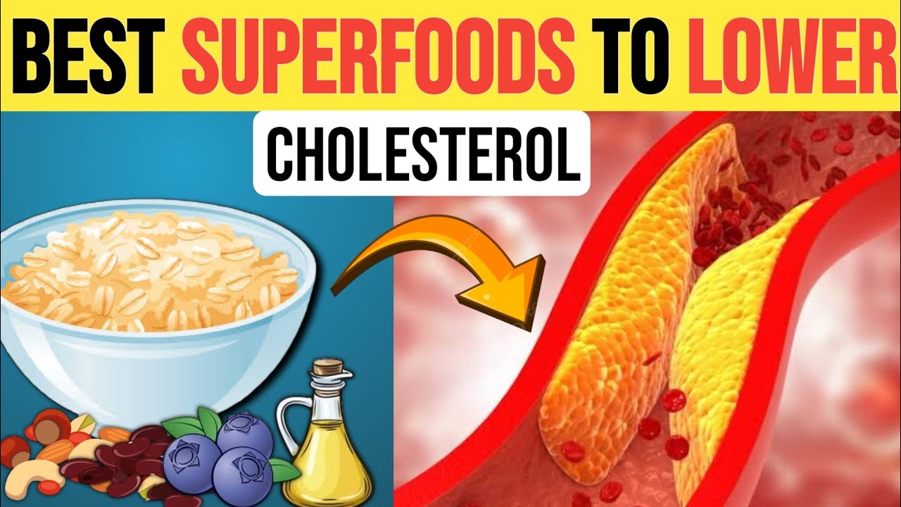 Superfoods To Lower Cholesterol Fast Naturally | @normalives - YouTube
