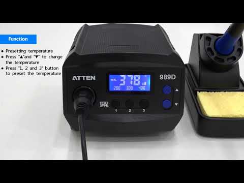 AT 989D New 65W Soldering Station