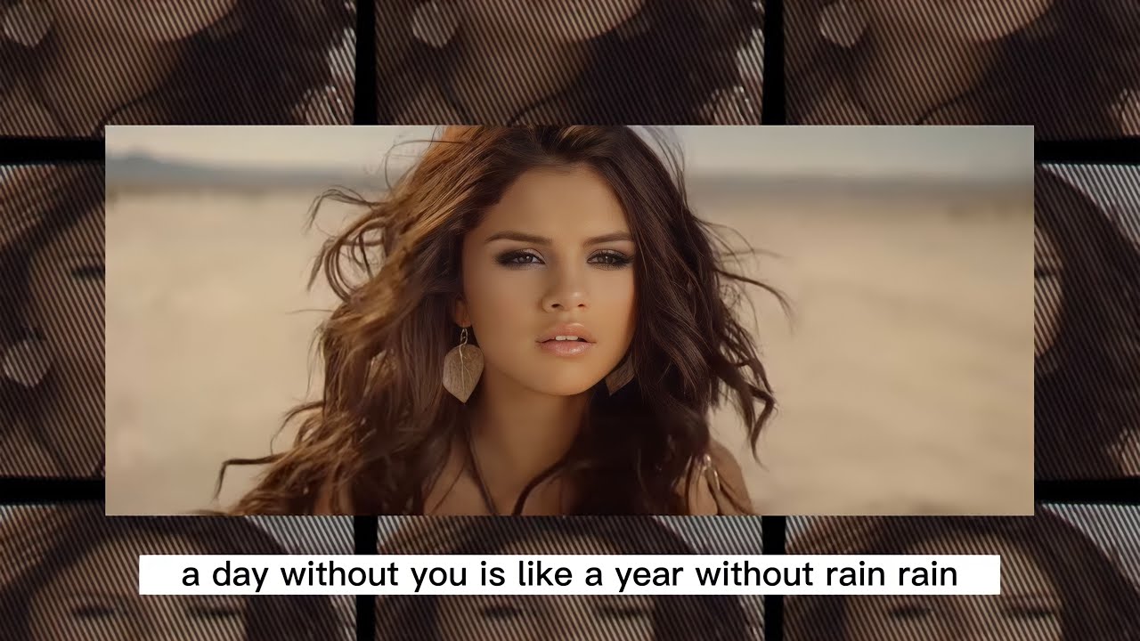 Selena Gomez & The Scene - A Year Without Rain (Acapella\VocalsOnly ...