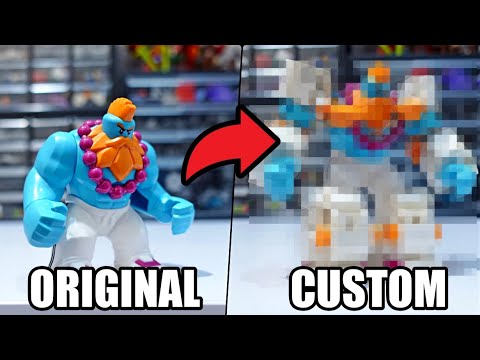 Lets mod this! Upgrading Lego Big Fig Sandy - YouTube