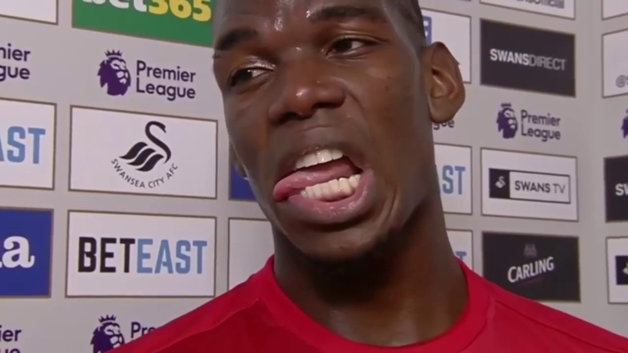 Swansea City 1 3 Man Utd Paul Pogba & Zlatan Ibrahimovic Post Match ...