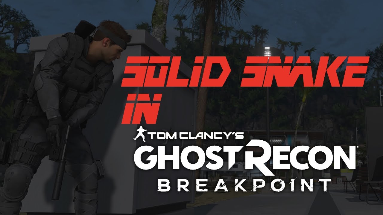 Solid Snake in Ghost Recon Breakpoint - YouTube