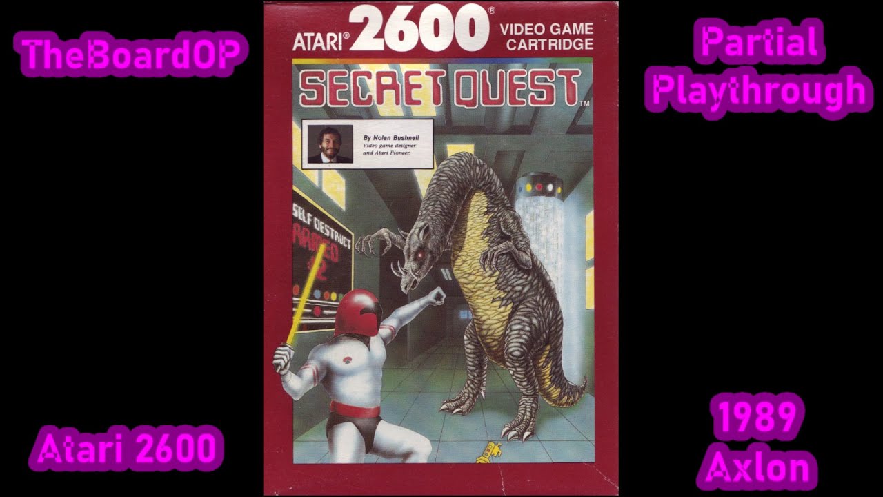 Secret Quest (Atari 2600) - TheBoardOP Casual Playthrough - First Play ...