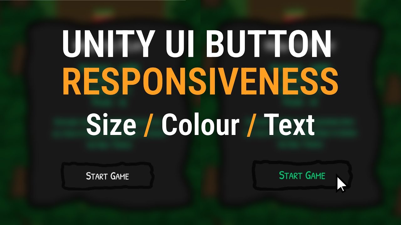 Animating Buttons - Animated Unity UI - YouTube