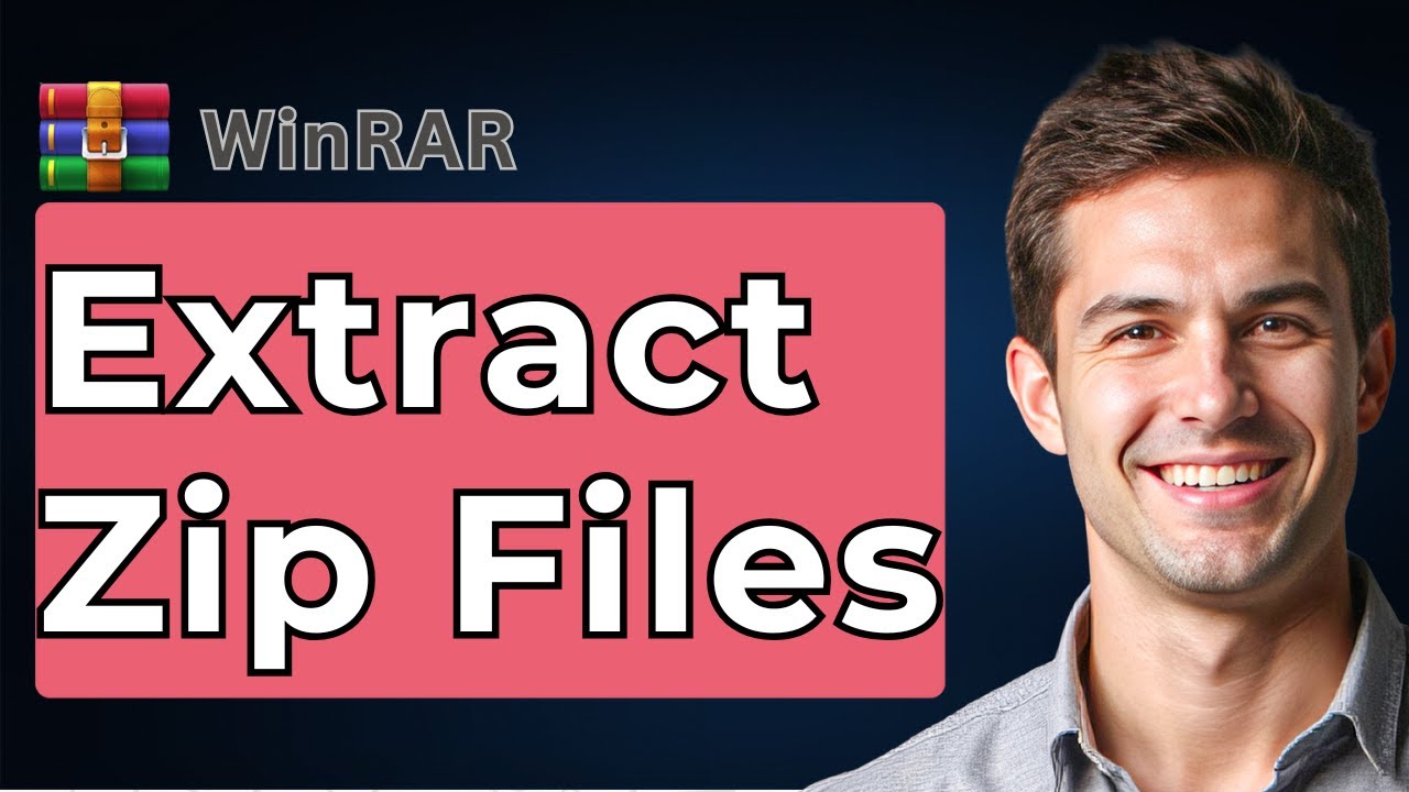How To Extract ZIP FILES - WinRAR Tutorial: How To Extract Here [2026 ...