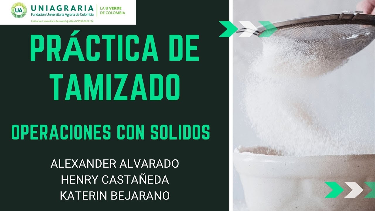 Practica de tamizado - YouTube