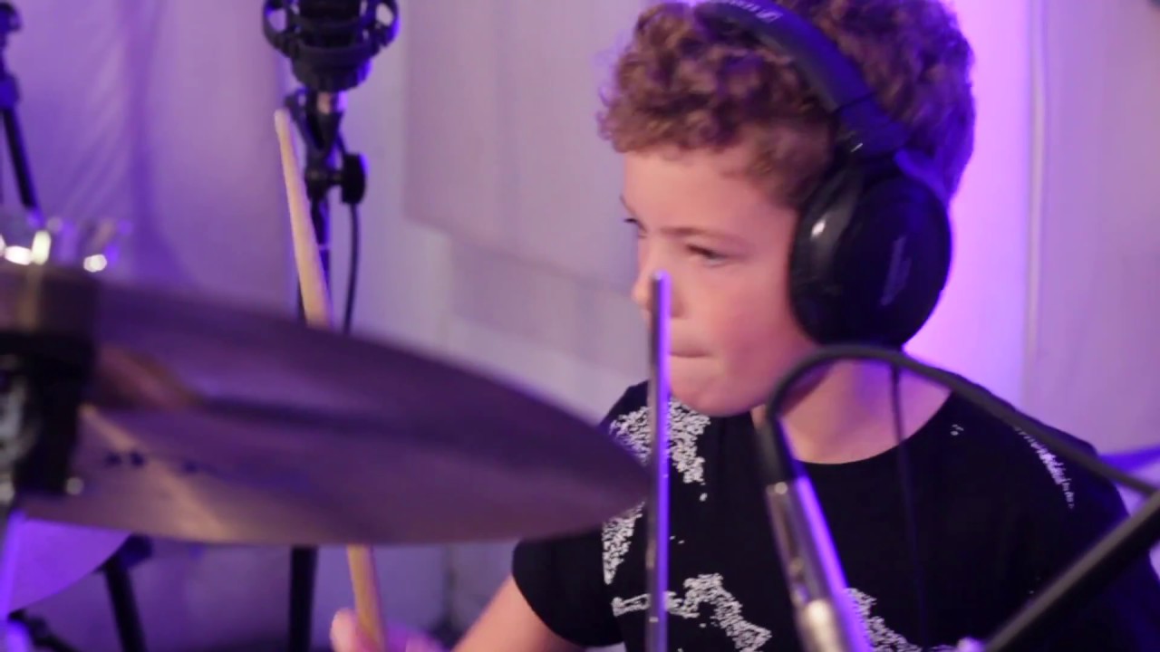 Drum Solo by Jack Manders (age 8) - YouTube