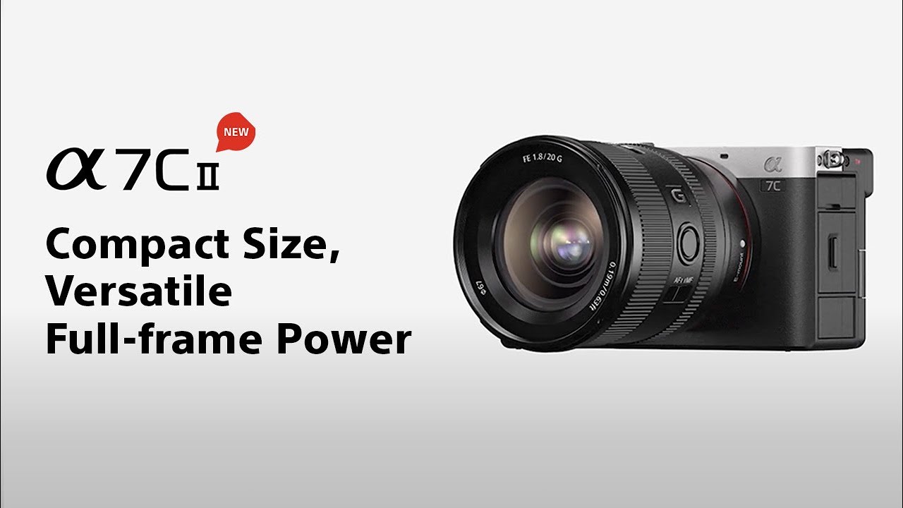 Introducing α7C II compact full-frame camera | Sony - YouTube
