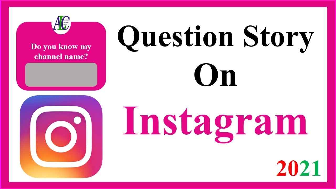 How to ask Question on Instagram story - YouTube